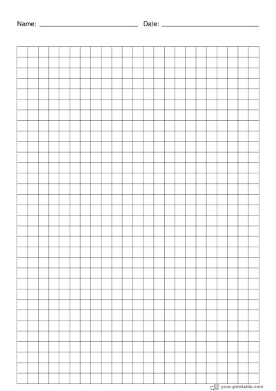 Free Printable Grid Paper | your-printable.com