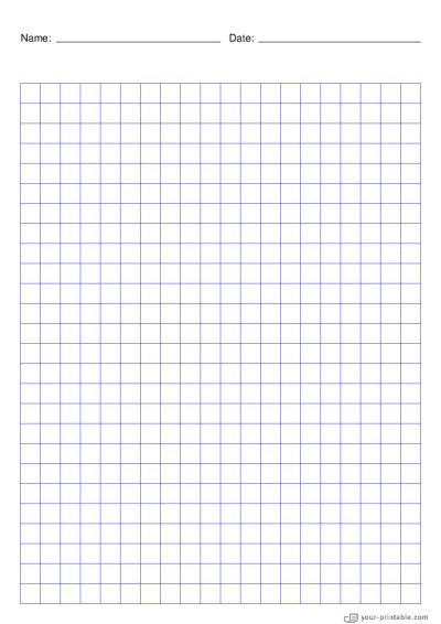 Free Printable Grid Paper | your-printable.com